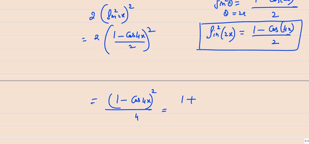 SOLVED: Use the power-reducing formulas to rewrite the expression in ...