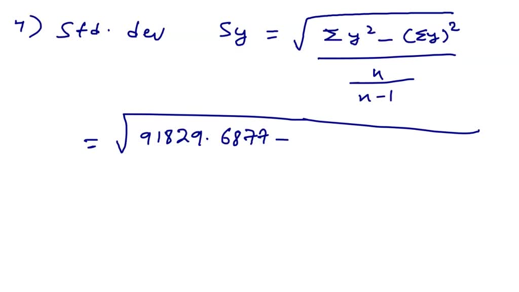 Solved Linearization To Linear Regression The Effect Of Temperature On