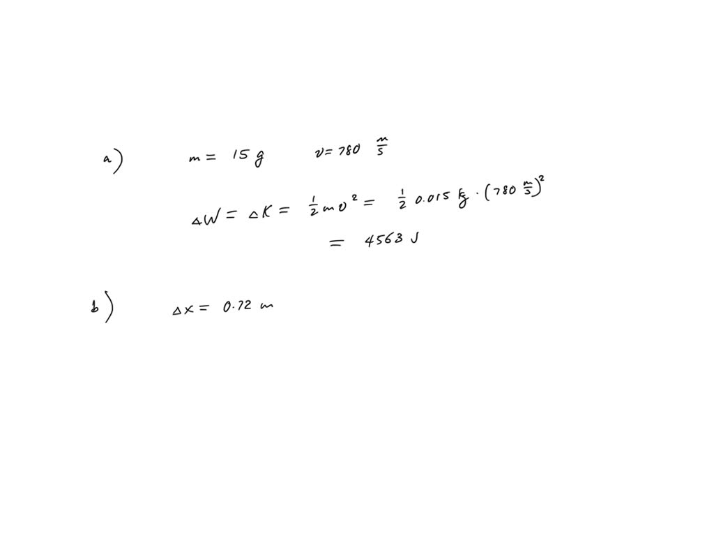 SOLVED: You can think of the work-kinetic energy theorem as a second ...