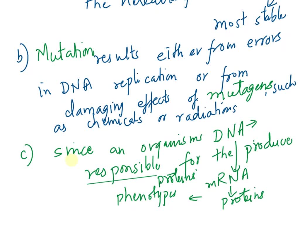 SOLVED: Select the examples of mutation: - A gene is copied twice ...