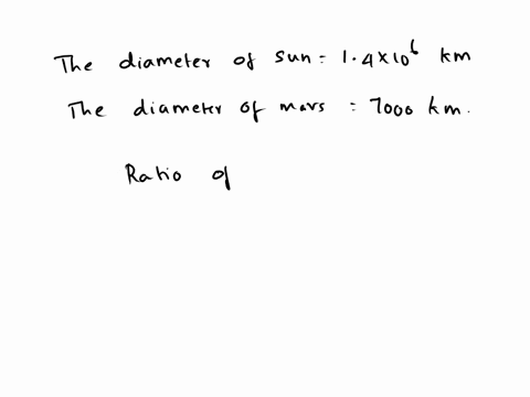 If the diameter of the sun is about 100 times the diameter...