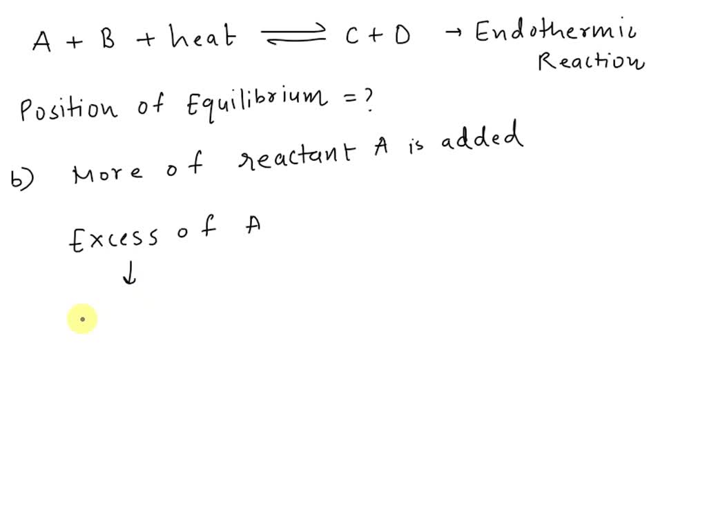 SOLVED: Consider a hypothetical chemical reaction: tB heat = What will ...
