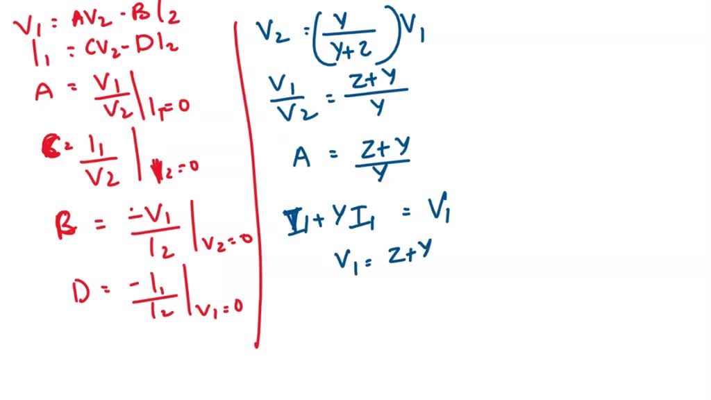 SOLVED: '2. For the T-network shown below, where Rl= 53.18 02 and R2 = 125.34 02. a Derive the S ...