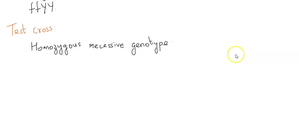 SOLVED: Full pod shape (F) is dominant to constricted pod shape (f ...