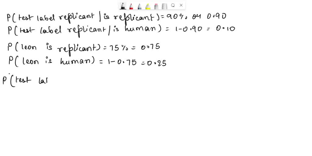 SOLVED: In the Blade Runner universe, replicants are bioengineered ...