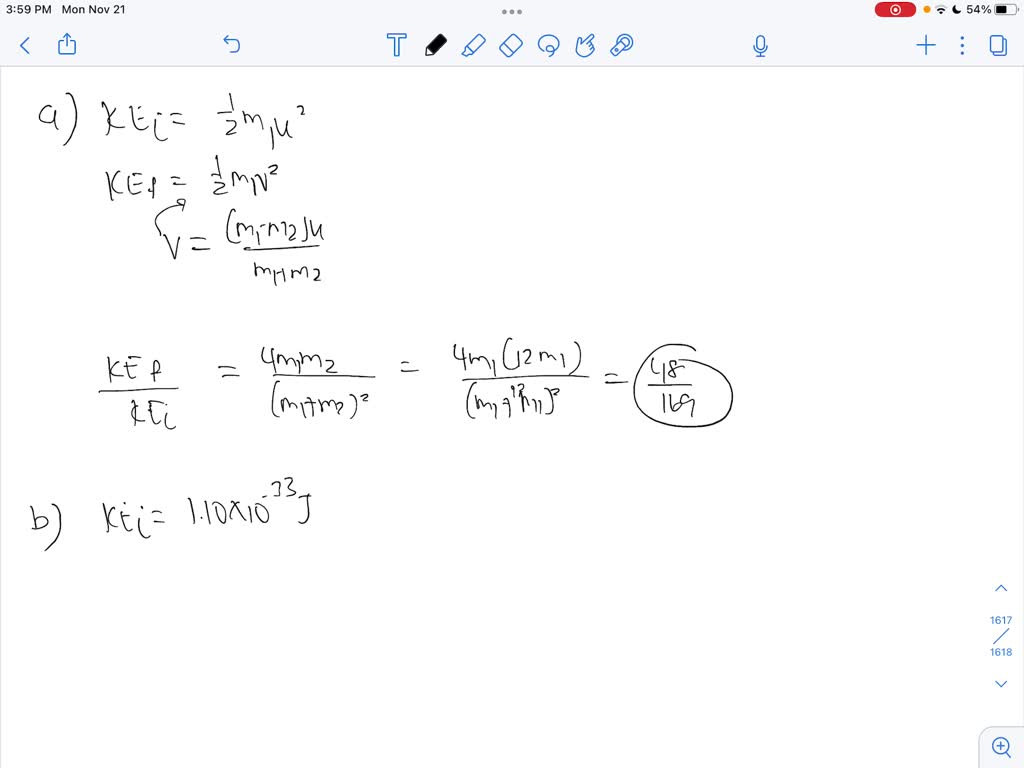 SOLVED: A neutron in a nuclear reactor makes an elastic, head-on collision with the nucleus of a ...