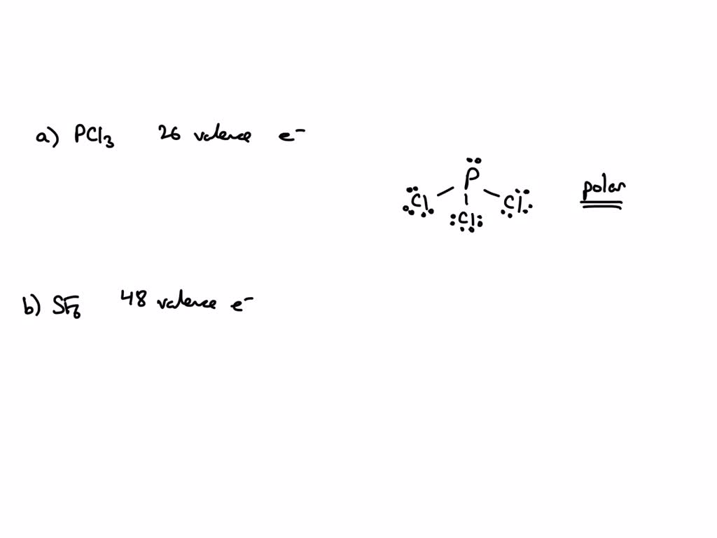 Solved Draw The Lewis Structure For Each Of The Following And Then