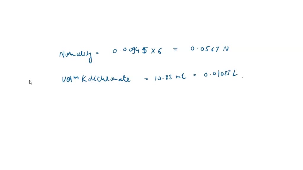 SOLVED: The amount of uranium in an ore can be determined by a redox ...