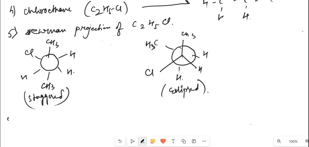 SOLVED: CFC H-C-H Construct the molecule ethane, from the C2H6: methane ...