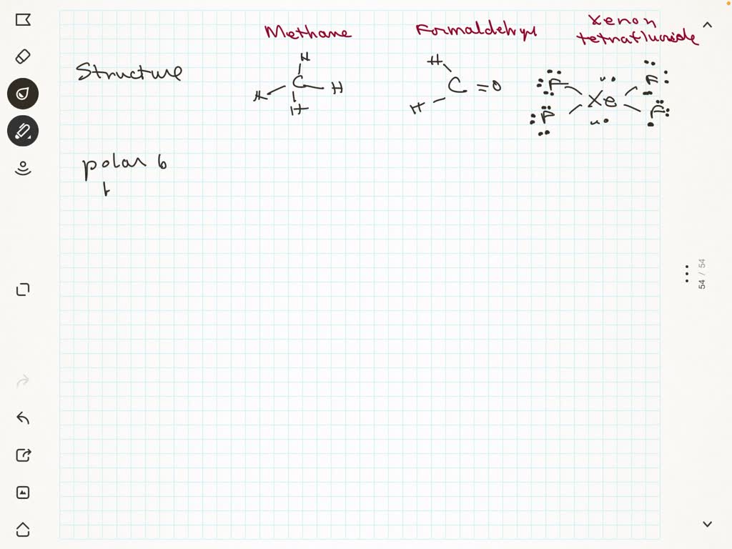 SOLVED: 17. Fill in the table below for each molecule to determine if ...