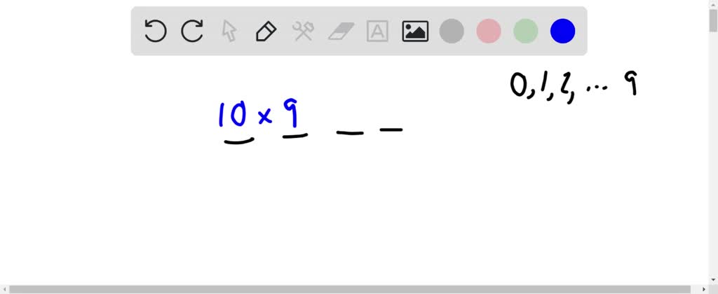 SOLVED: If each automated teller machine card of a certain bank has to have 4 different digits ...