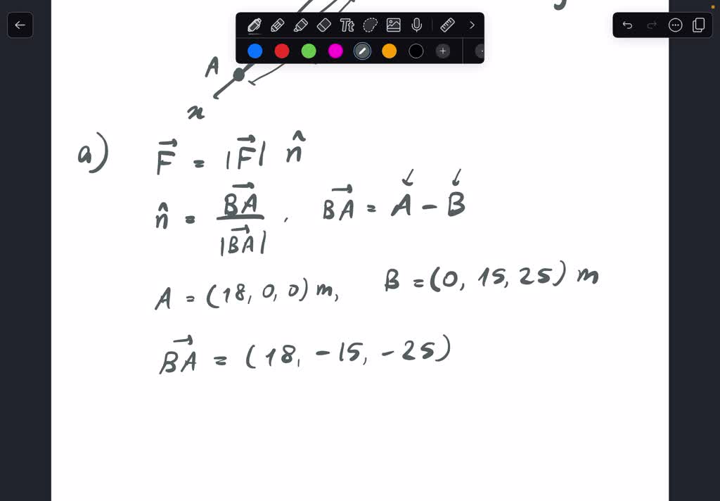 SOLVED: The man pulls on the rope with a force F of magnitude 120 N. a ...
