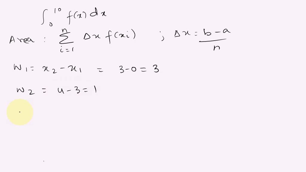 SOLVED: Question 7 (1 point) Use a left-hand Riemann sum to approximate the integral based off ...