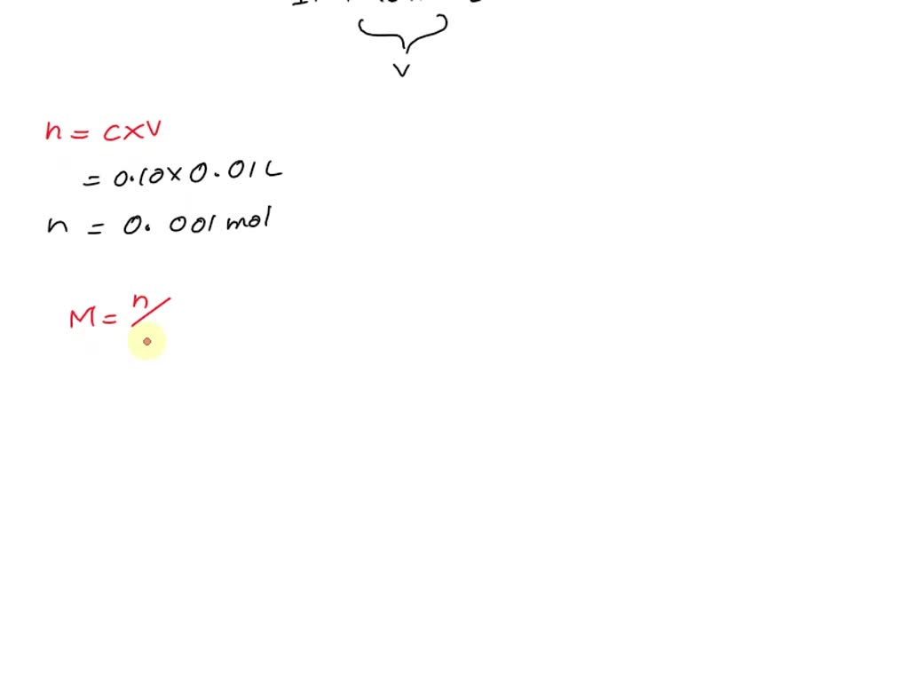 SOLVED: Suppose you need to prepare 10.0 mL of a 0.10 M NaOH solution. Calculate the volumes of ...