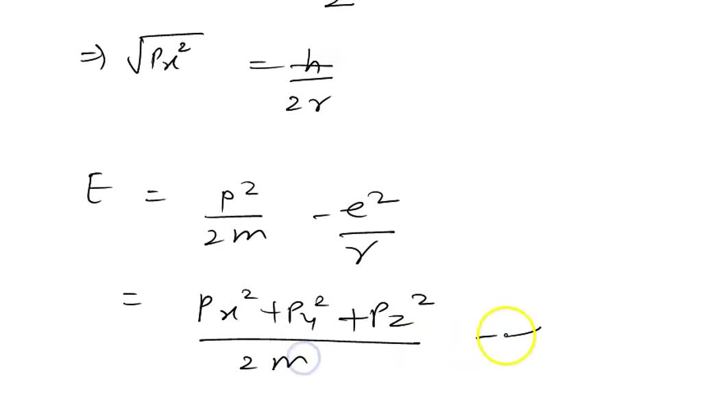 SOLVED: Find the uncertainty of a basic hydrogen atom in binding energy and its radius using the ...