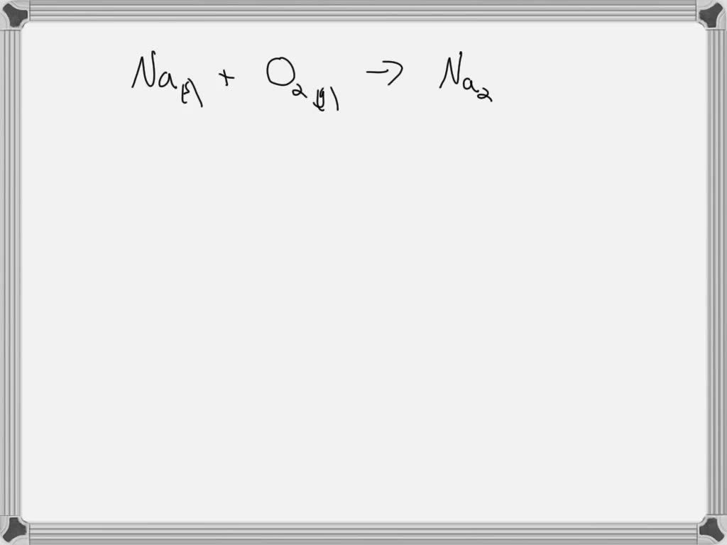 SOLVED: Write the complete, balanced chemical equation for the reaction ...