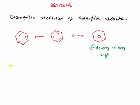 [GET ANSWER] Why does benzene undergo electrophilic substitution ...
