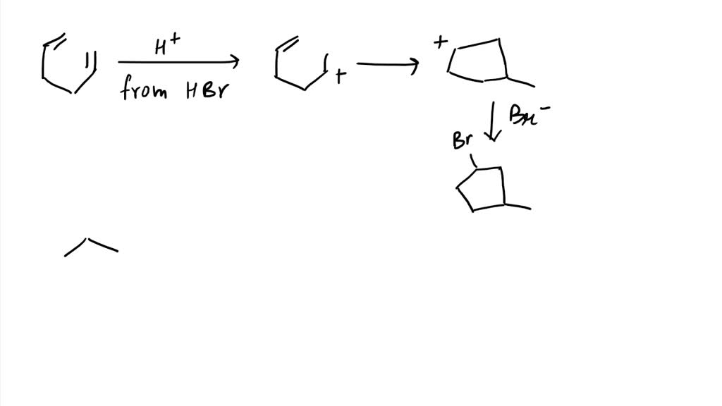 Draw the four C6H11Br stereoisomers that form as a result of the ...