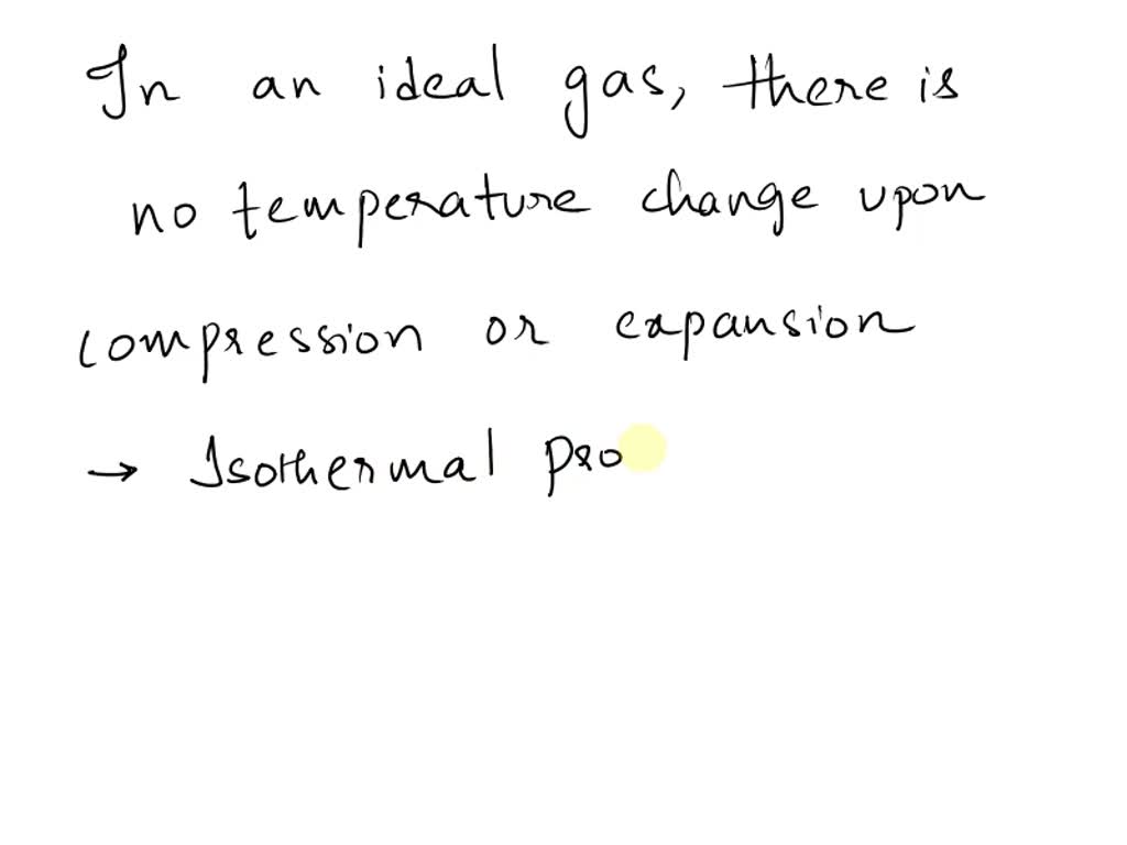 SOLVED: In a insulated piston-cylinder device, where an ideal gas ...
