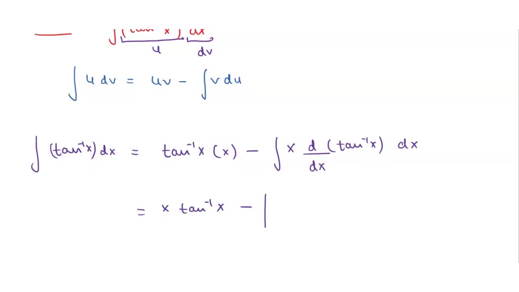 SOLVED: Recall that integration by parts is a technique to re-express ...
