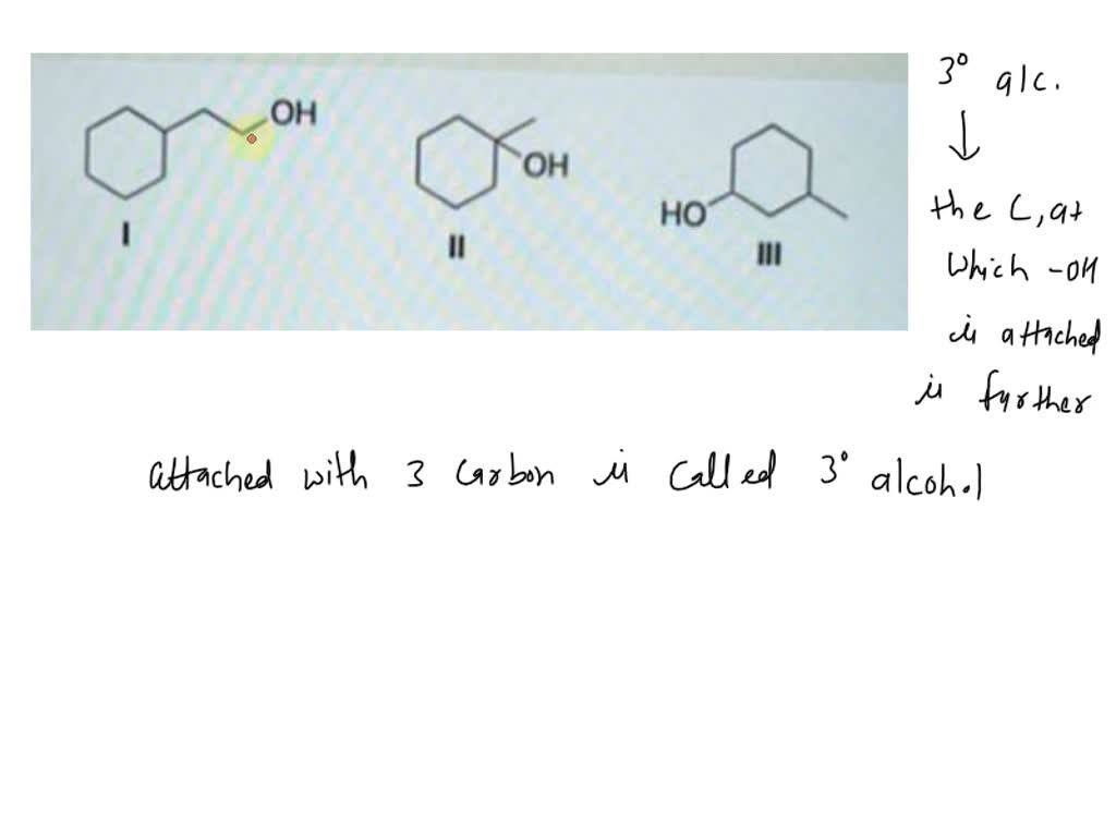 Solved Which Of The Following Is A Tertiary Alcohol Ch₂ch₂ch3 Ch3ch₂