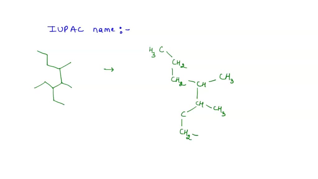SOLVED: The IUPAC name of the compound shown below is: H;c 8 8 CH; 2 ...
