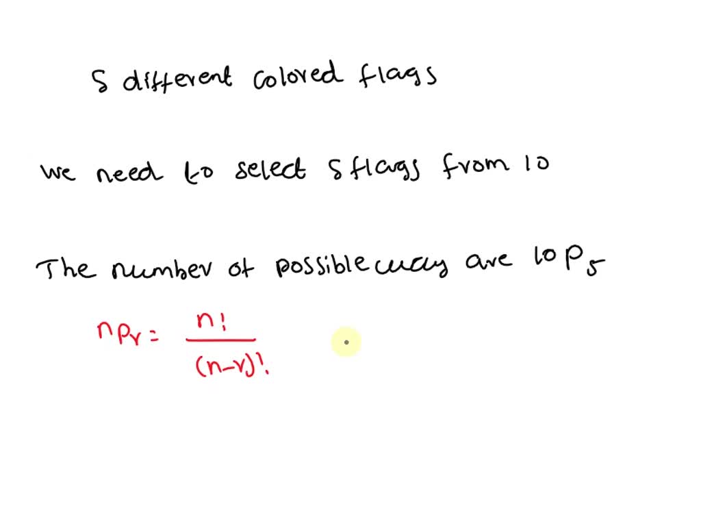 five different colored flags will be placed on a pole, one beneath ...