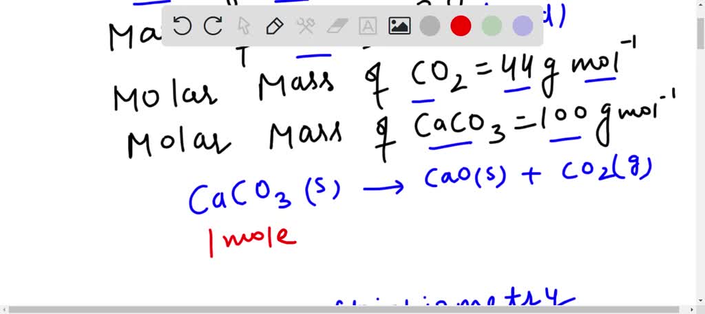 SOLVED: 'According to the following reaction; how many grams of calcium carbonate are needed to ...