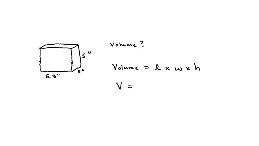 SOLVED: Use a double integral to calculate the volume of a rectangular box with dimensions 3 by ...