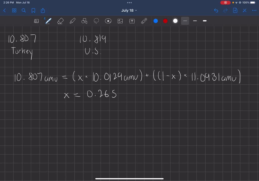 SOLVED: The average atomic masses of some elements may vary, depending ...