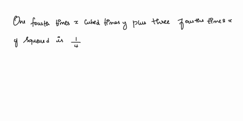 Rewrite one tenth times x cubed times y plus two tenths...