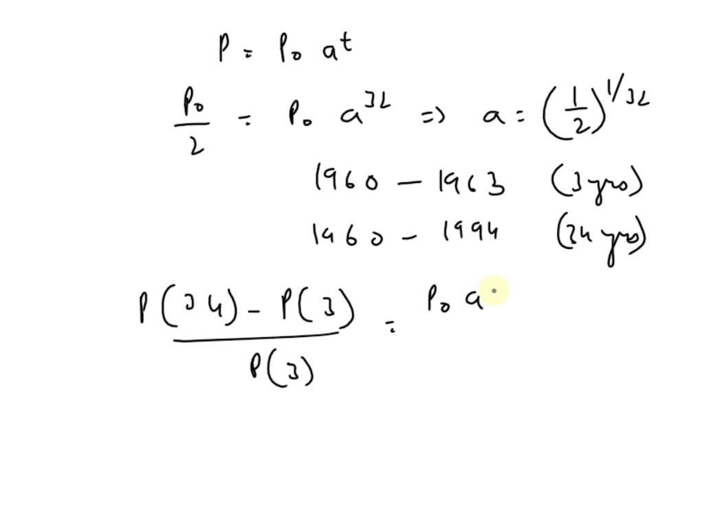 SOLVED: In the early 1960s, radioactive strontium-90 was released ...