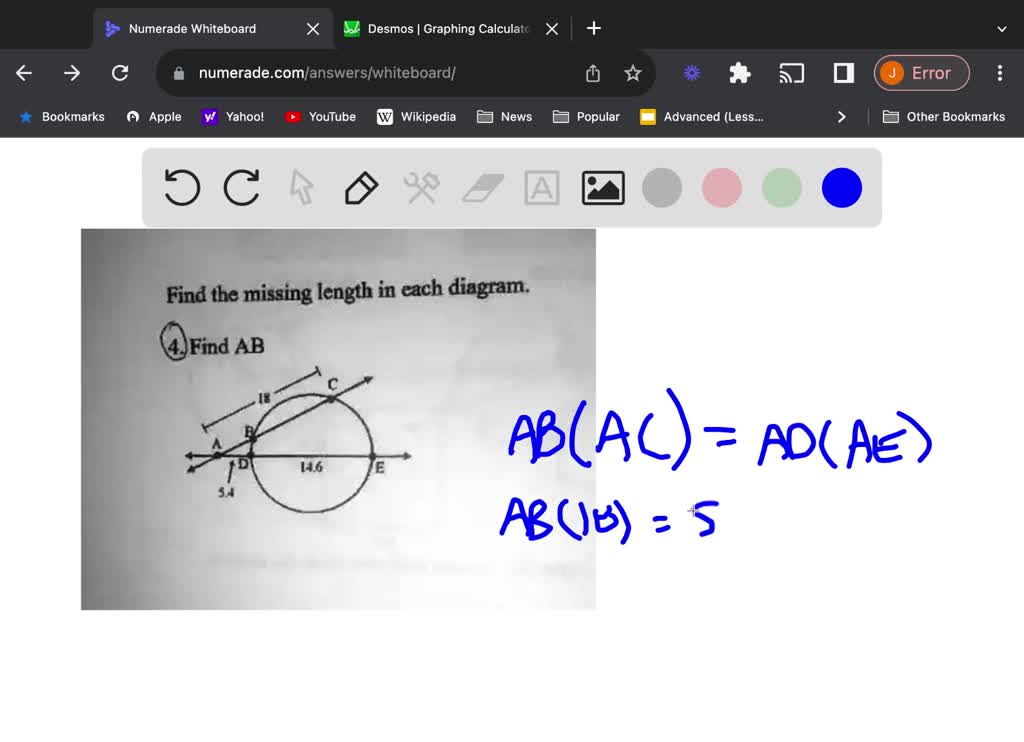 SOLVED: in the following diagram: Determine the length BC shown AB and AC of the diagram shown ...