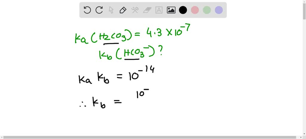 SOLVED: Whate are the two Ka values for carbonic acid at 30 degree C?