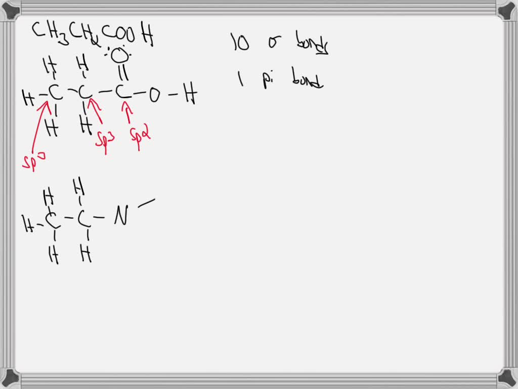 SOLVED: Draw the Lewis structure for the following organic molecules ...