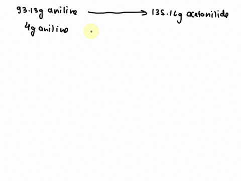 Write detailed reaction mechanism of acetanilide synthesis...