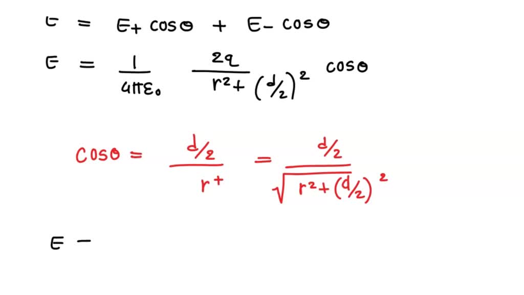 SOLVED: 'Prove that the electric field intensity on the perpendicular ...