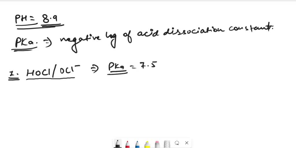 SOLVED: Pick out a suitable acid/base pair to prepare a buffer with a ...