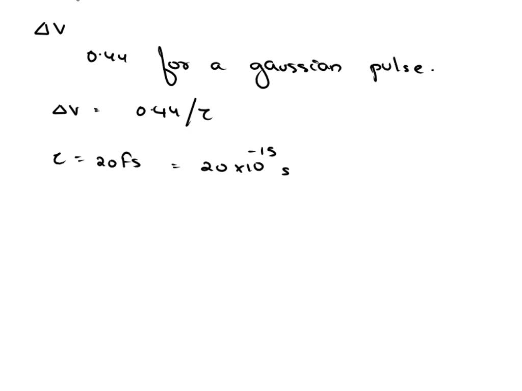 SOLVED: Near 500 nm, the refractive index for light in fused silica is n = 1.5 and the nonlinear ...