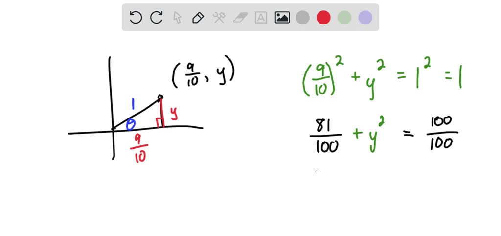 SOLVED: Determine the value of tan theta given that the terminal side ...