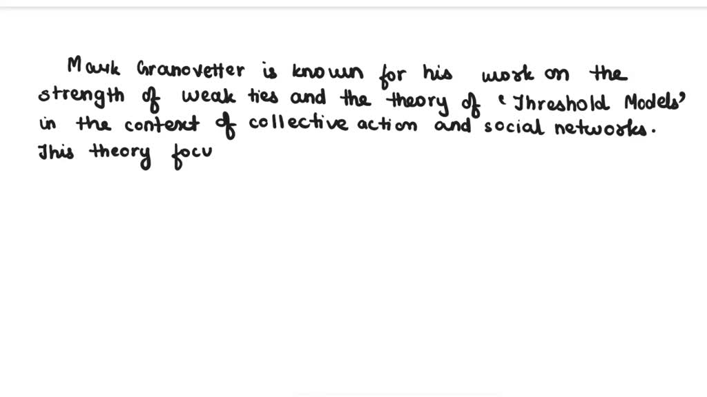 SOLVED: Which small-scale social change theory does Derek Sivers' TED ...