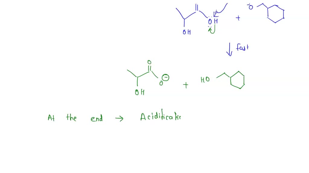 SOLVED: show the synthesis for the hydrolysis of benzyl chloride.