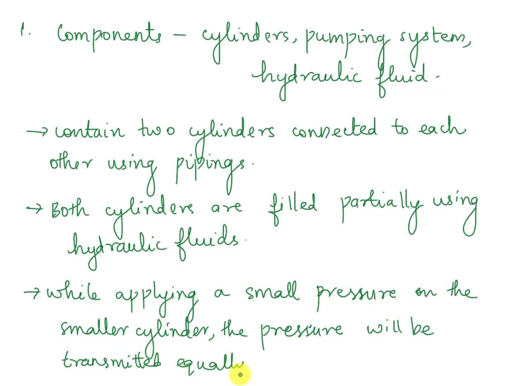 SOLVED: Q4. (Assessment Criteria 2.3) 1. Use Pascal's principle to ...
