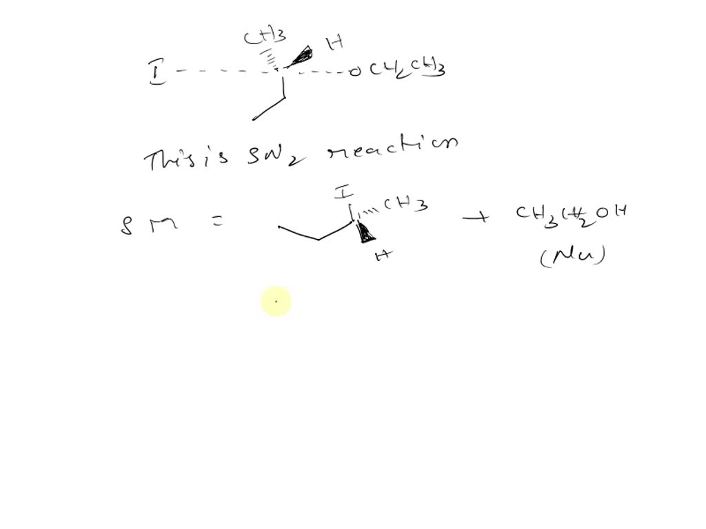 SOLVED: Identify the type of reaction shown below. Is this reaction Svl ...