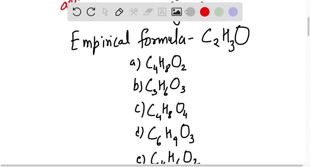 SOLVED: With 1.0 mole of each substance below, which one has the ...