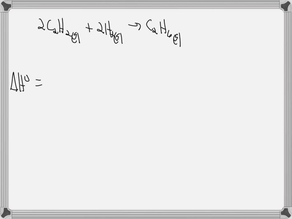 SOLVED: Using the table of standard formation enthalpies that you will find under the ALEKS Data ...