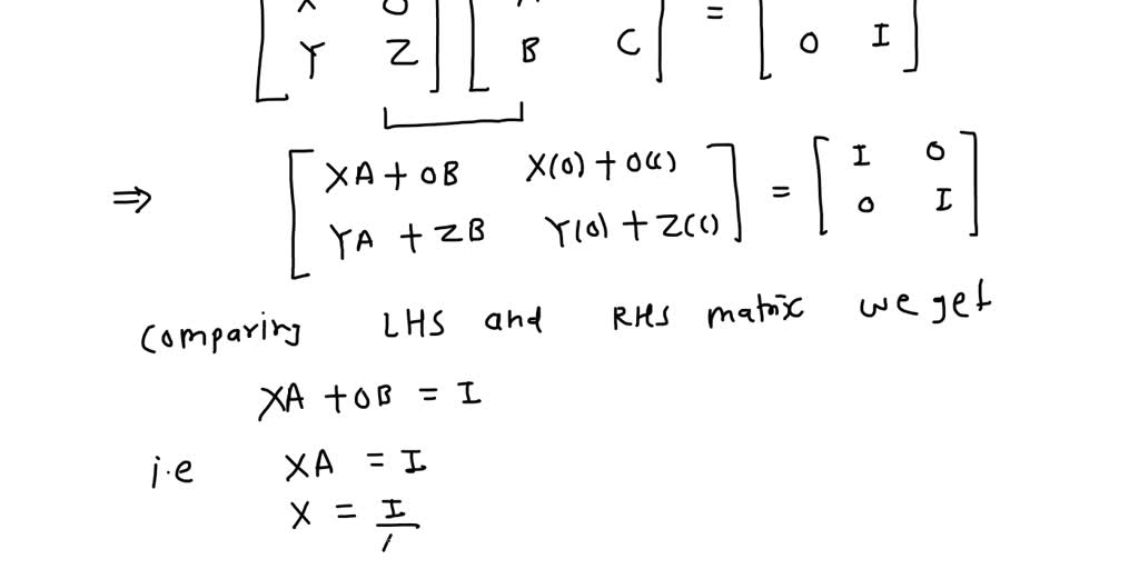 Find formulas for X, Y, and Z in terms of A, B, and C. It may be ...