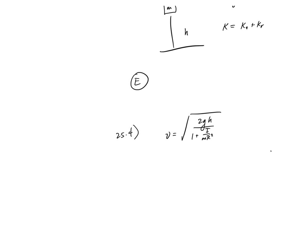 SOLVED: 25.3) A hanging mass is suspended by a string that is wrapped ...