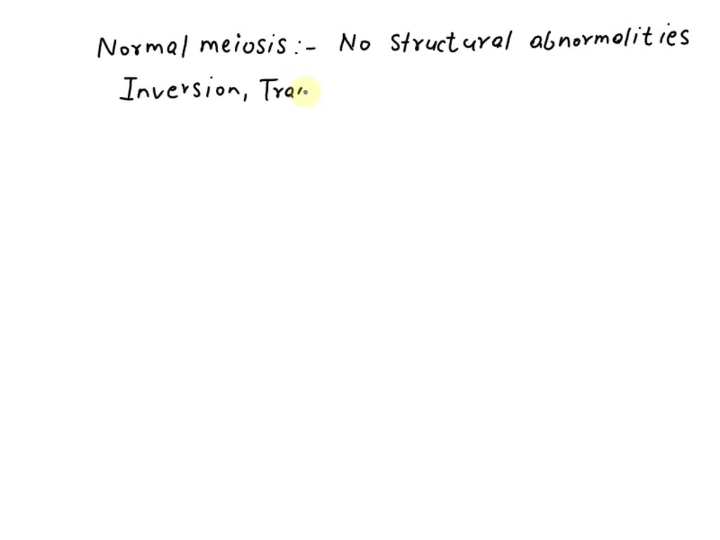 SOLVED: 'Which of the following chromosomal rearrangements usually ...