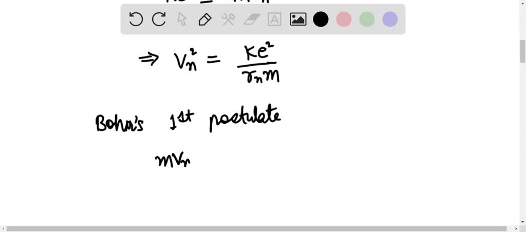 Solved By Assuming Bohrs Postulates Derive An Expression For Radius